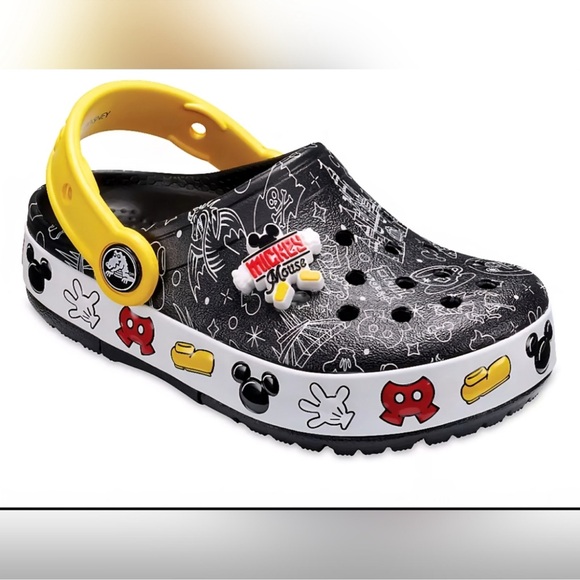 CROCS | Shoes | Crocs Mickey Mouse Light Up Classic Clog Disney Size ...